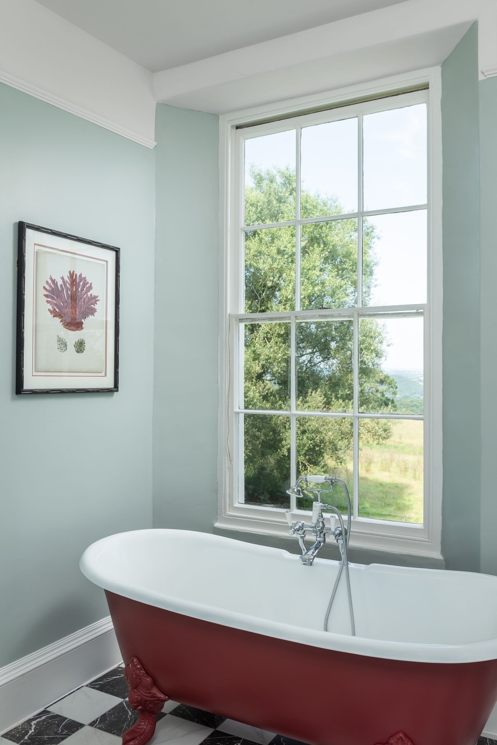 Manor house in Devon with bold, bright interiors | Homes and Gardens