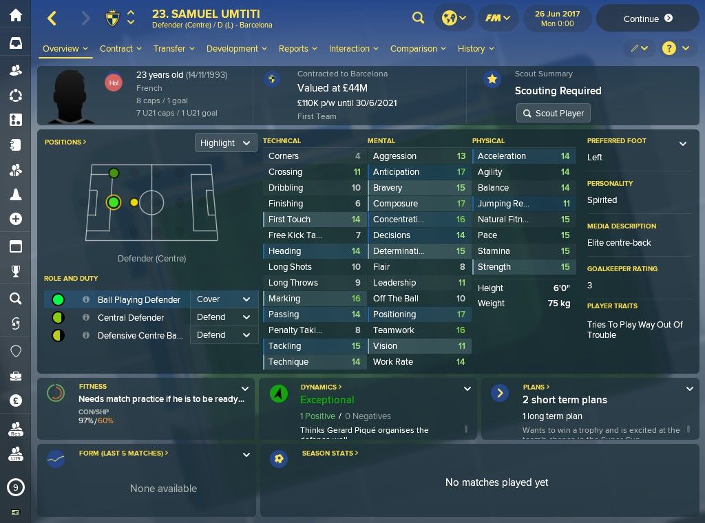 10 unmissable Football Manager 2018 release clauses | FourFourTwo