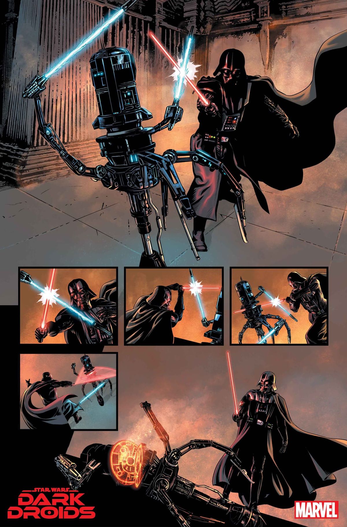 'Star Wars: Dark Droids': Marvel Comics announces new summer horror ...