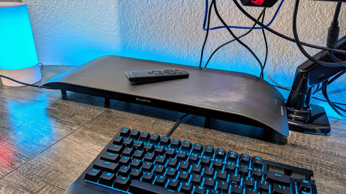 BlueAnt Soundblade Under-Monitor Soundbar review: I'd trade this volume ...