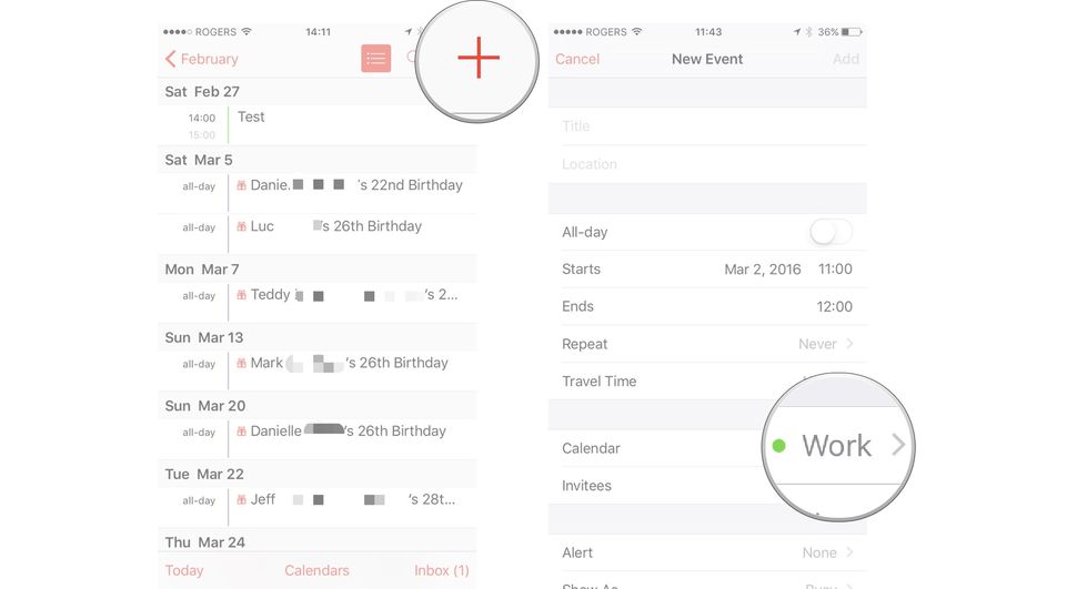 How to share events with Calendar for iPhone and iPad | iMore