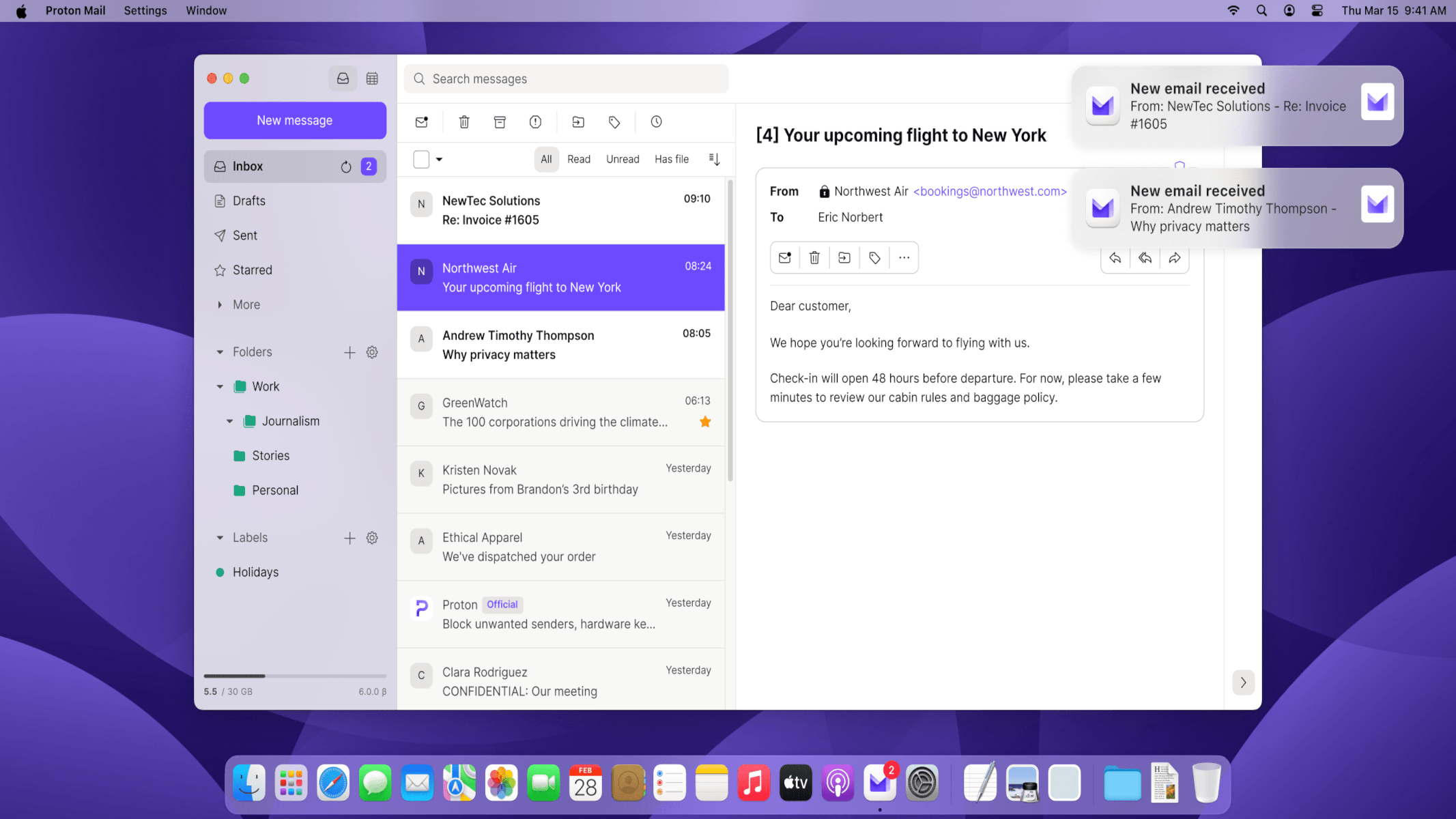 Proton Mail is coming to all major desktop platforms | TechRadar