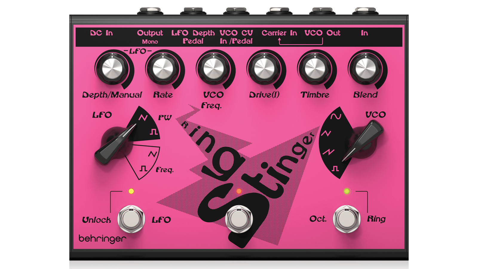 Behringer clones the Lovetone Ring Stinger, a cult classic ring mod ...
