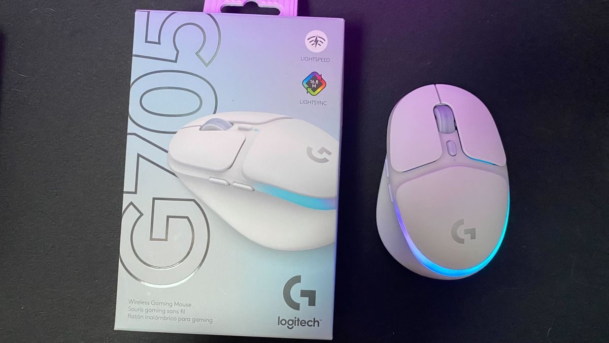 Logitech G705 gaming mouse review: "small and portable with all of the ...