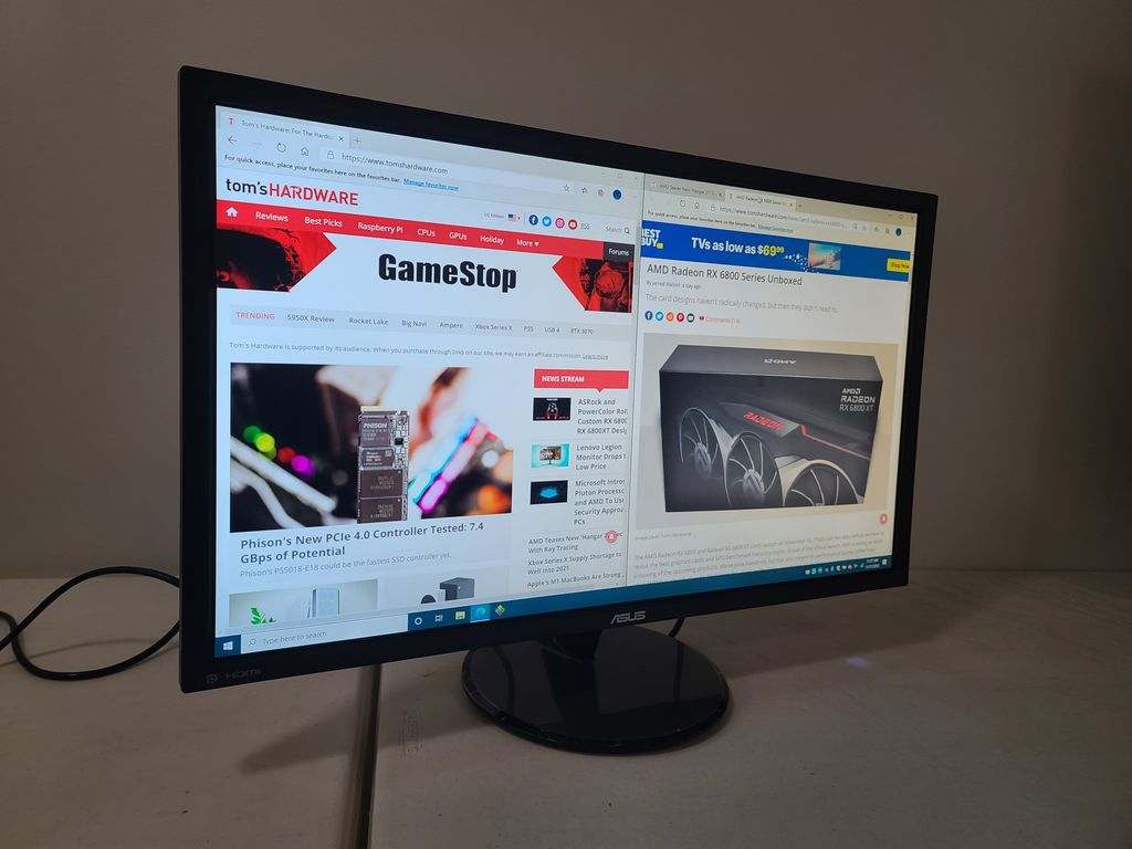 Asus VP28UQG Monitor Review: 4K Gaming Savings | Tom's Hardware