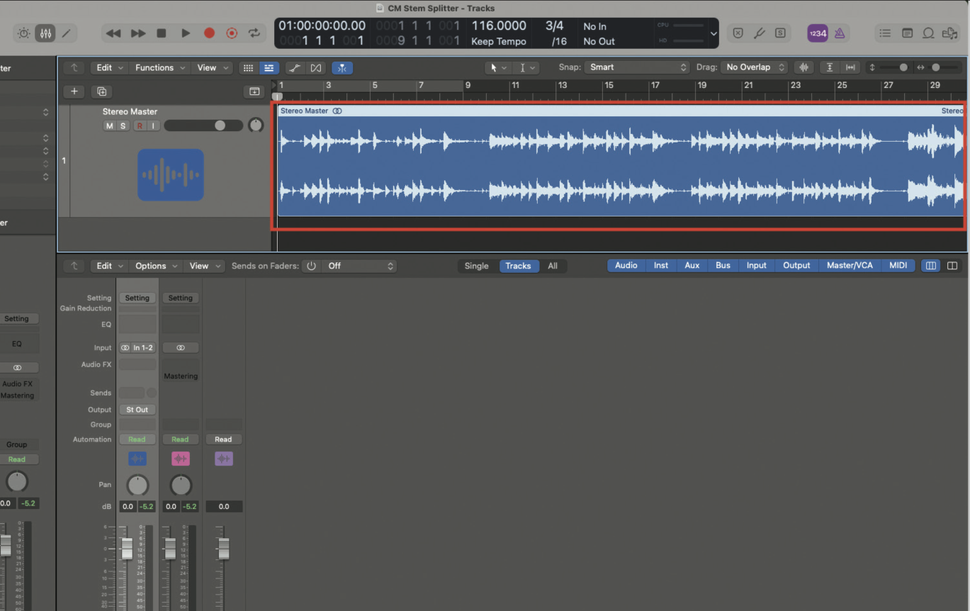 How to separate stems with Logic 11's new Stem Splitter | MusicRadar