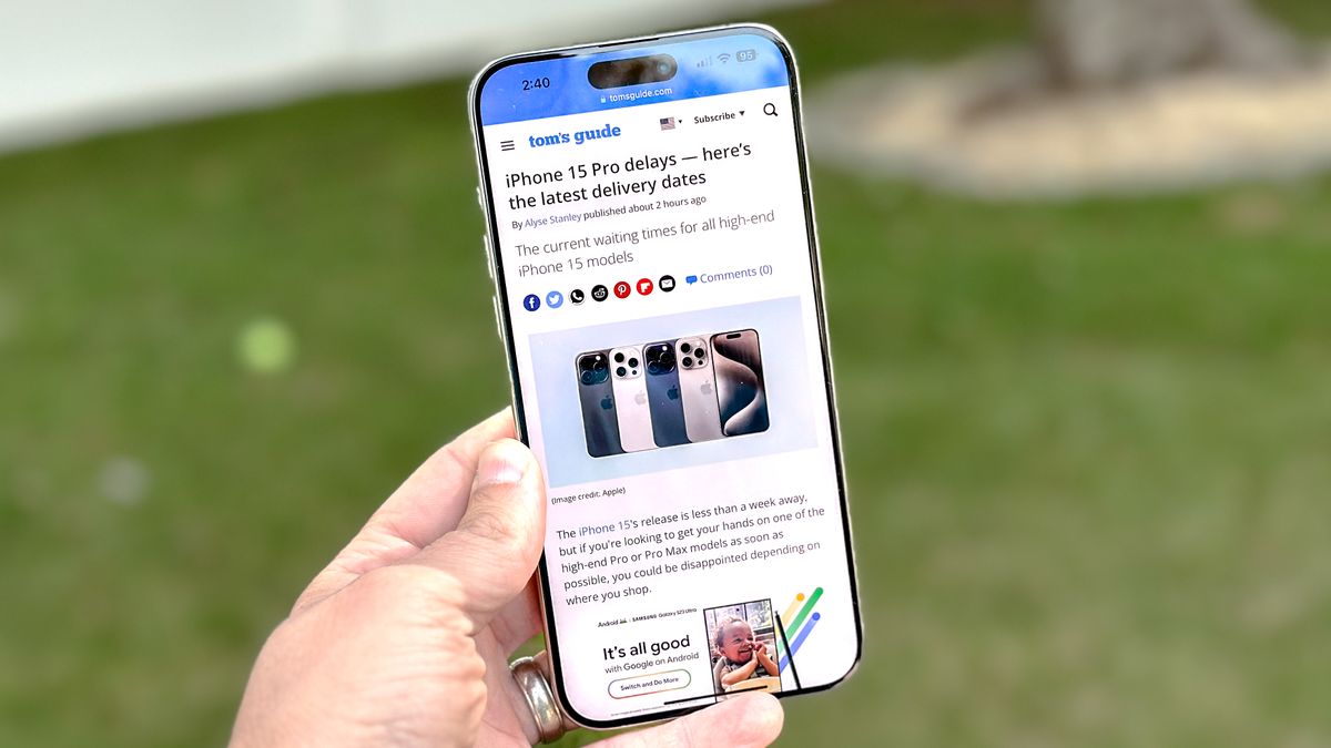 iPhone 15 Pro Max review | Tom's Guide