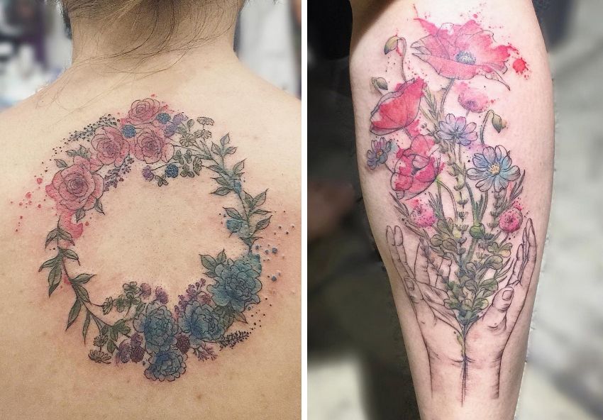 Watercolour tattoo art: 17 incredible examples | Creative Bloq