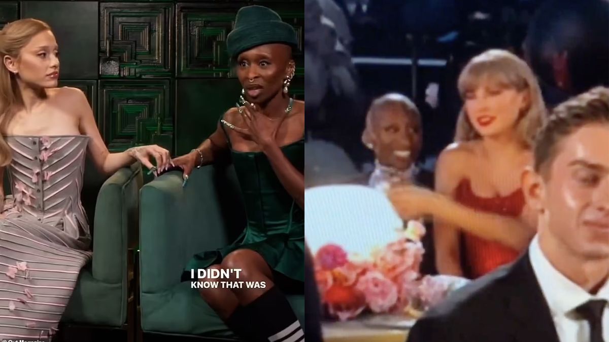 Taylor Swift and Cynthia Erivo Casually Recreated the "Holding Space ...