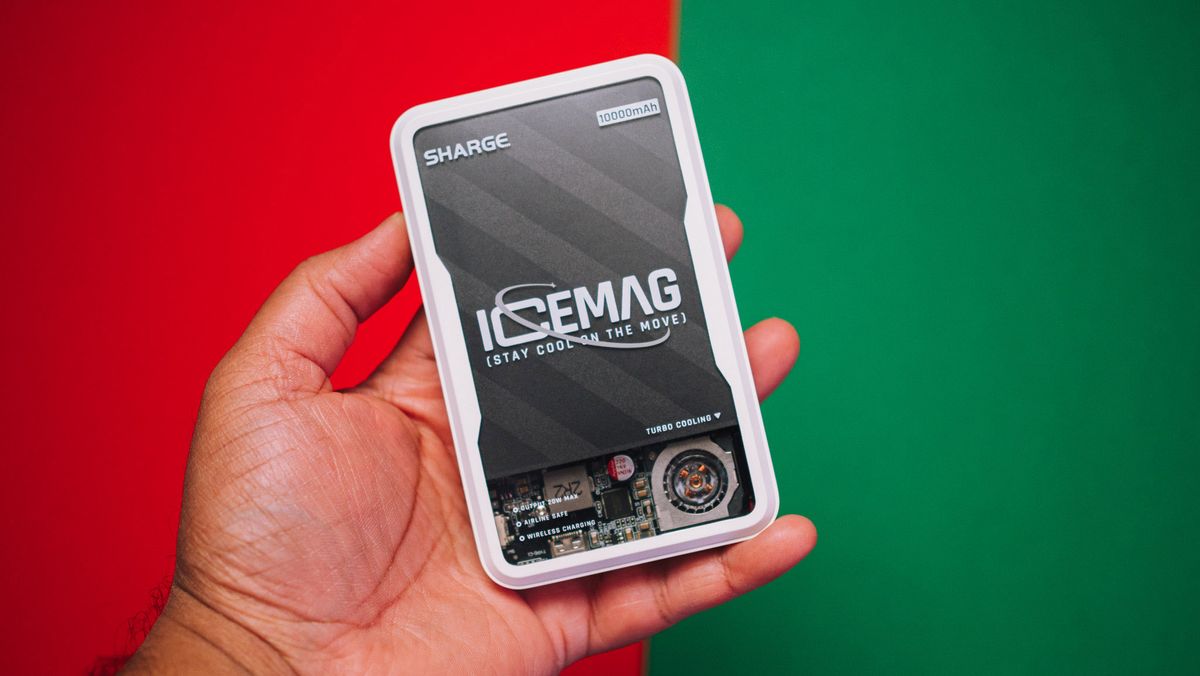 Sharge ICEMAG review: This terrific 10000mAh magnetic power bank has a ...