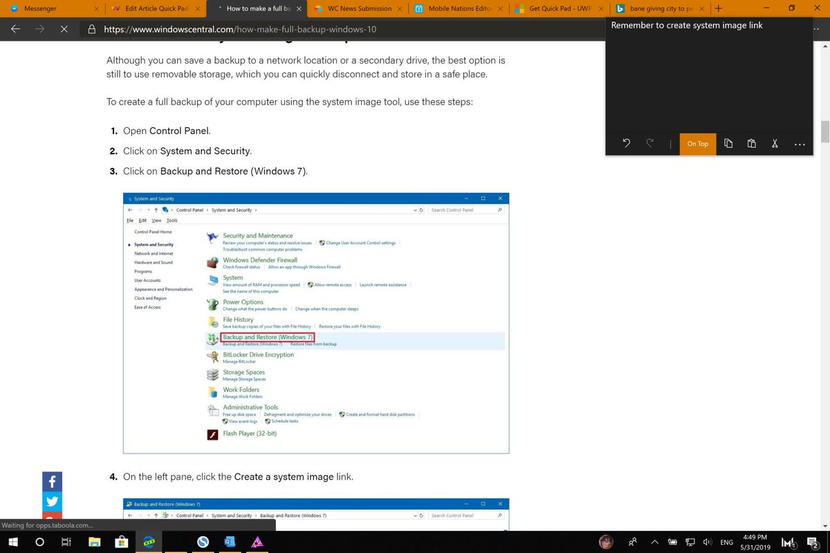 Quick Pad Windows 10 app review: A basic note-taking tool that sticks ...