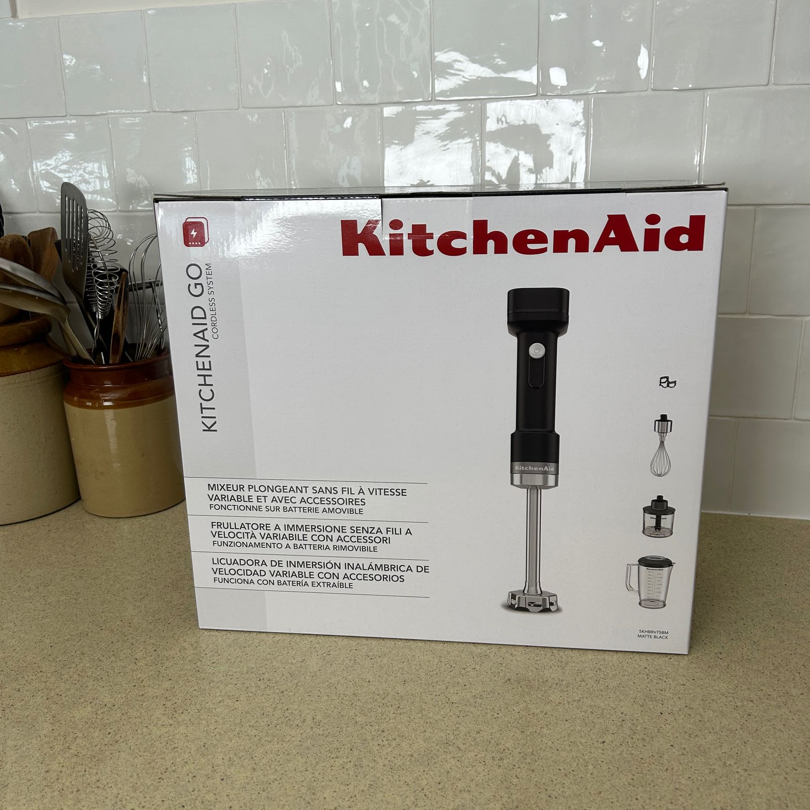 KitchenAid Go Cordless Hand Blender with accessories review - I tried ...