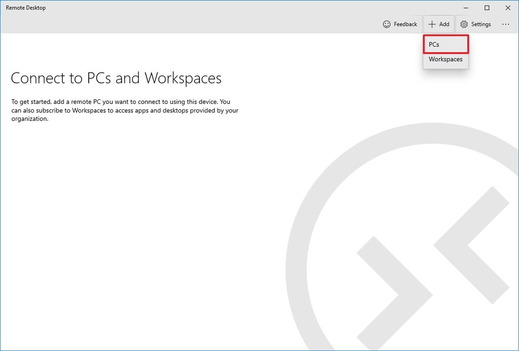 How to use Remote Desktop app to connect to a PC on Windows 10 ...