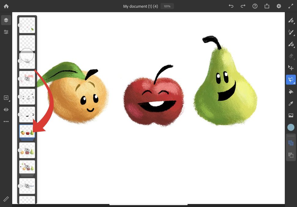 Adobe Fresco basic tool guide: A simplified drawing app | iMore