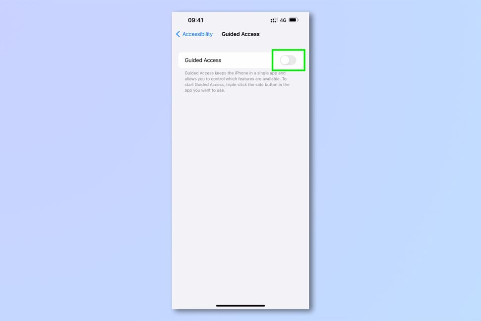 How to use the iPhone guided access mode | Tom's Guide