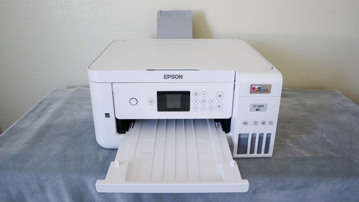 Epson EcoTank ET-2850 review | Tom's Guide