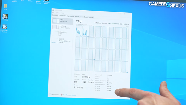 AMD Shows Off Original Ryzen 9 5950X3D V-Cache Prototype | Tom's Hardware