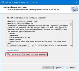 How to remove malware using Microsoft Safety Scanner on Windows 10 ...