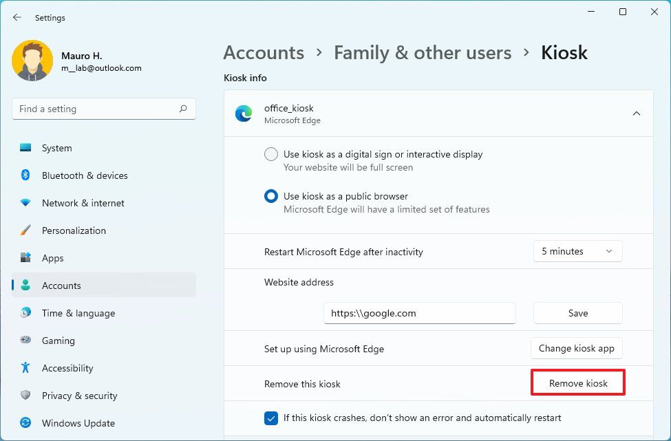 How to set up Kiosk mode on Windows 11 | Windows Central