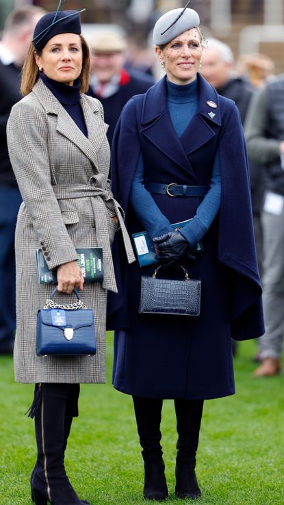 Zara Tindall nails navy tonal dressing at Cheltenham | Woman & Home