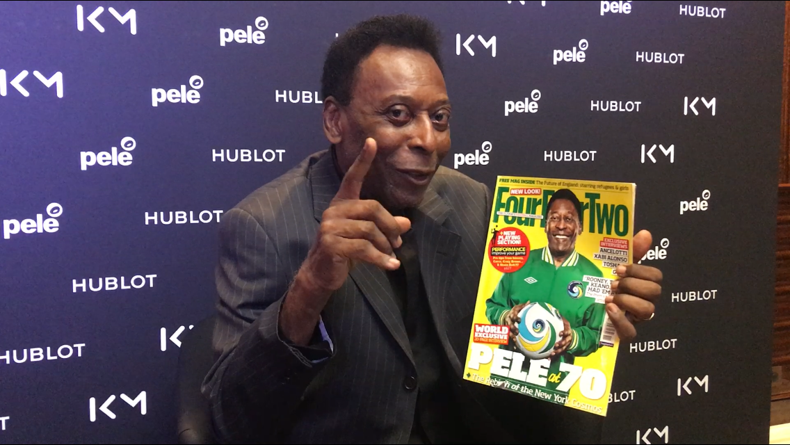 'Hello, my friends from FourFourTwo!' What meeting Pele was really like ...