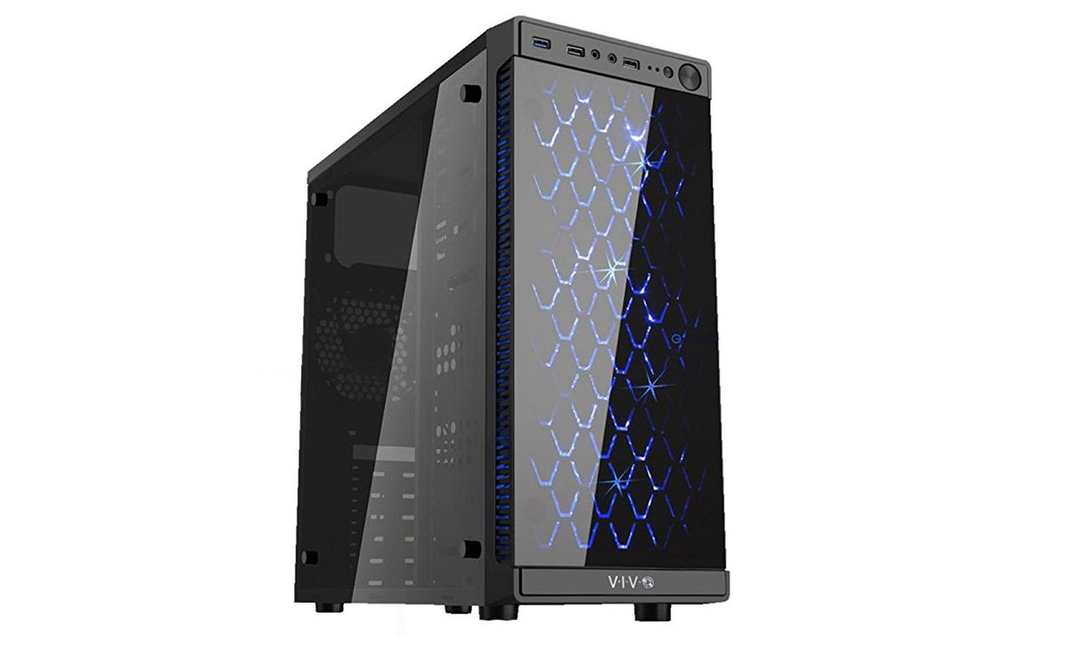 Vivo CASE-V10G: Tempered Glass And LED Fans On The Cheap | Tom's Hardware