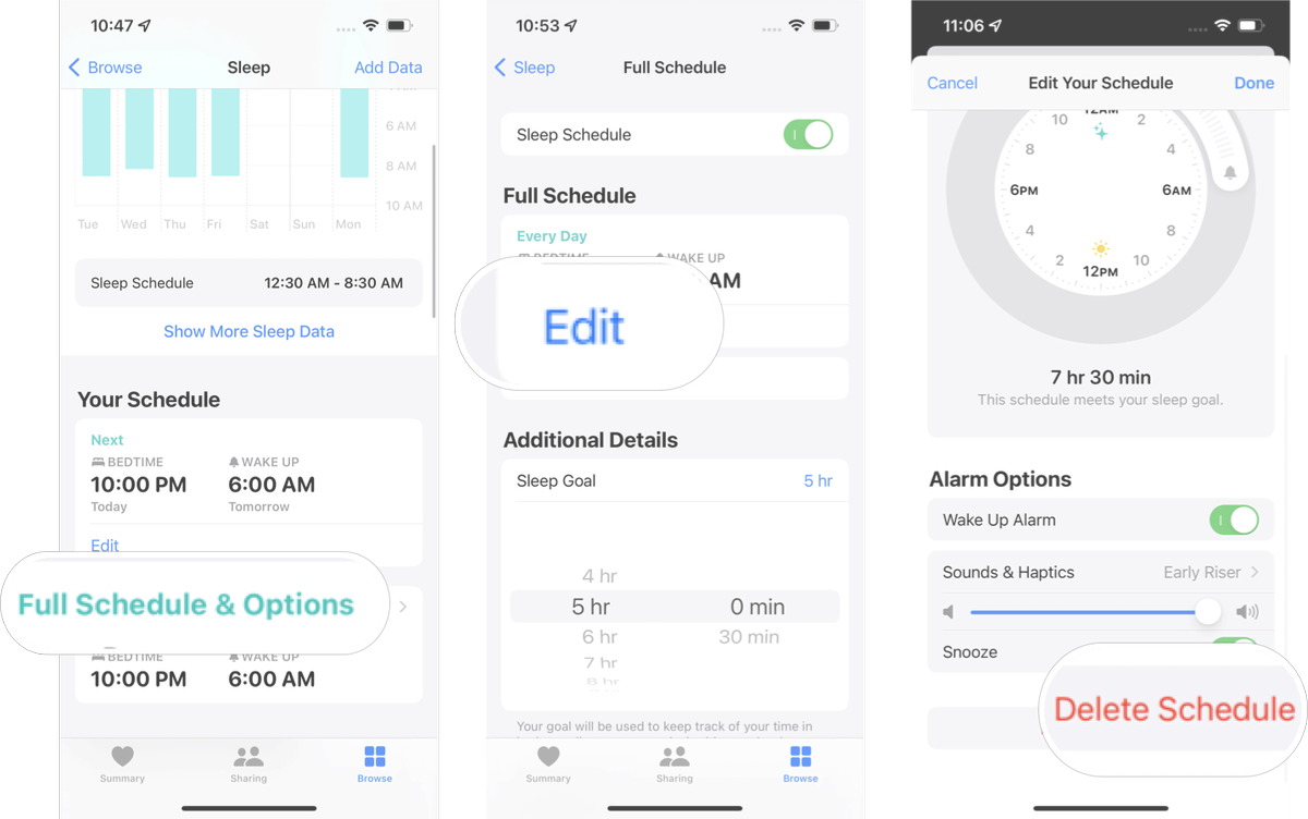 How to set up and use Sleep Schedule on iPhone | iMore