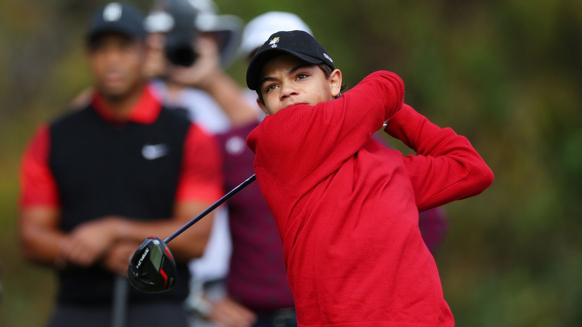 Charlie Woods To Play From Same Tees As John Daly And Nelly Korda ...