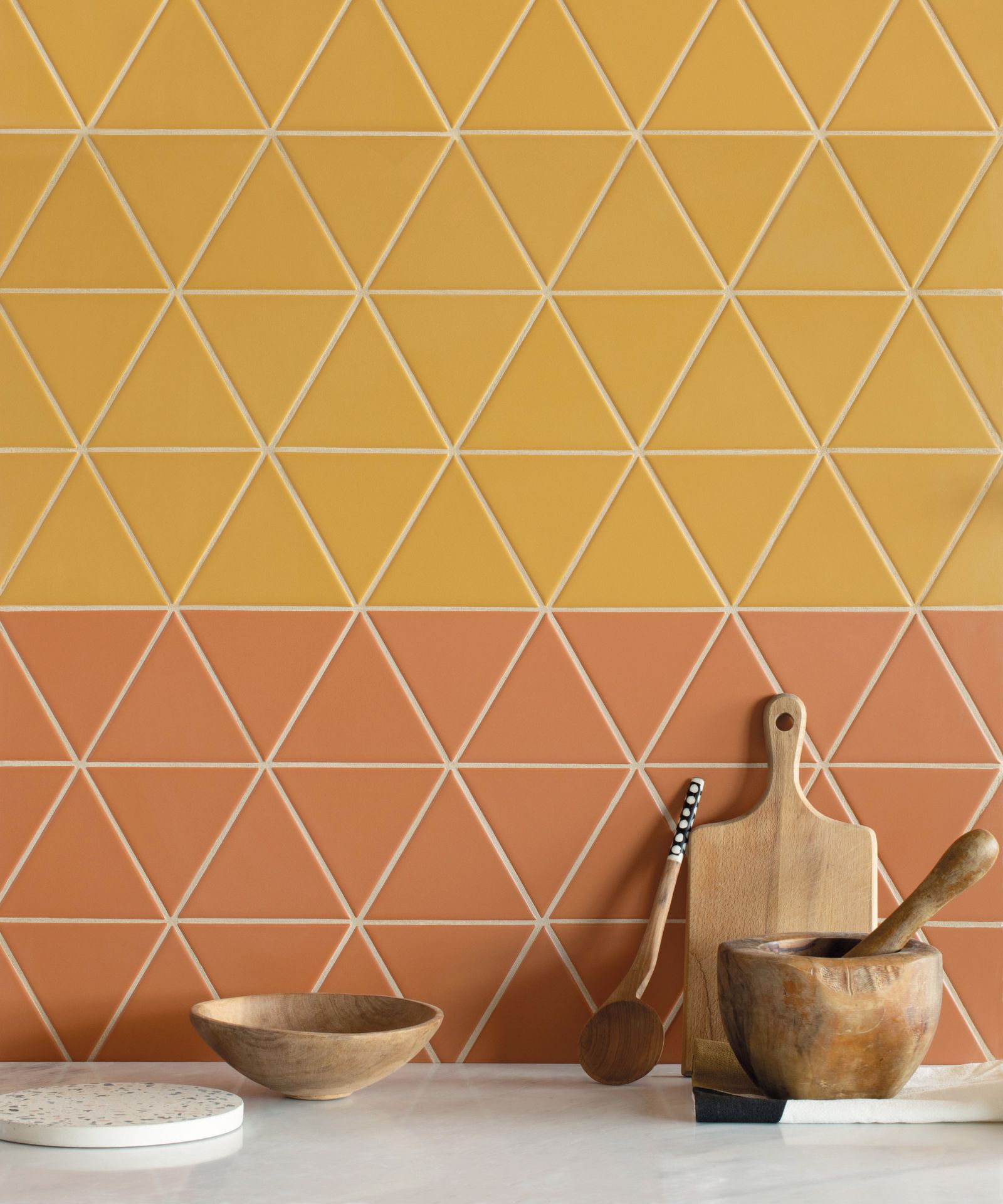 Triangular tile micro trend – everything you need to know | Homes and ...
