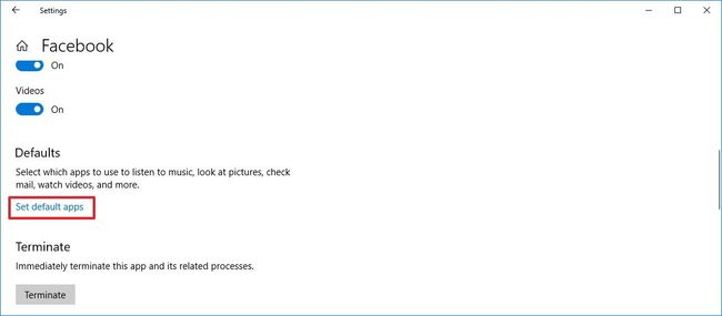 How to manage apps settings on Windows 10 April 2018 Update | Windows ...