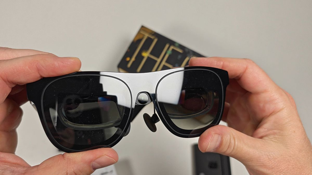 The latest Xreal smart glasses have a camera, and I couldn't be more ...