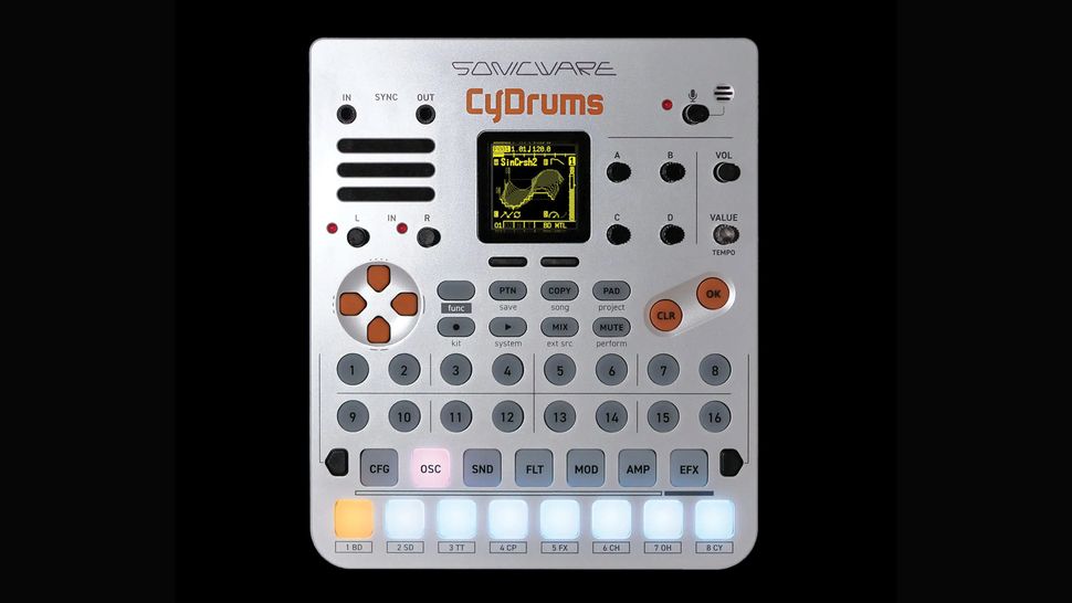 Sonicware CyDrums is a "next-gen digital drum synth" that promises four ...