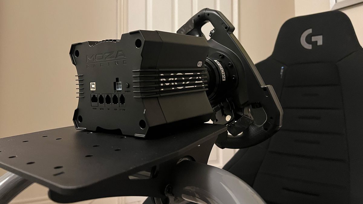 Moza R12 review: "Delivers punchy yet refined force feedback" | GamesRadar+