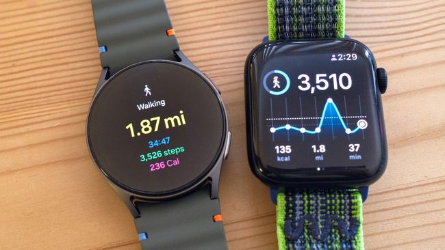 I walked 3,500 steps with the Samsung Galaxy Watch 7 vs. Apple Watch SE — here’s the winner ...