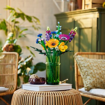 How to best display LEGO flowers in your home | Ideal Home