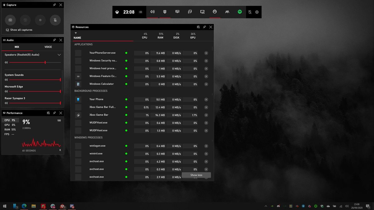 Xbox Game Bar now has a full-blown Task Manager widget on Windows 10 ...