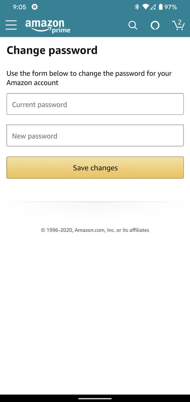 How to change your Amazon password | Android Central