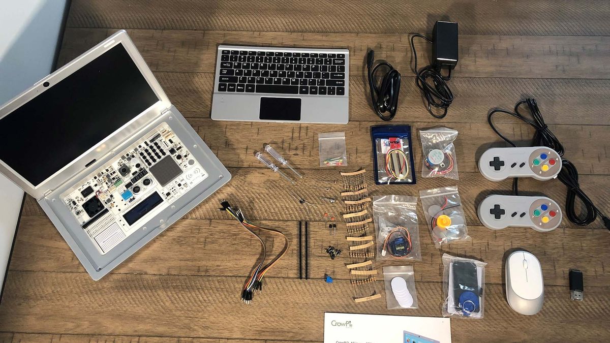 Elecrow CrowPi2 Raspberry Pi laptop review | Laptop Mag