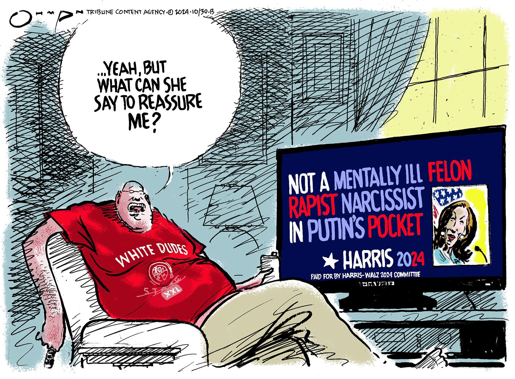 Today's political cartoons - October 31, 2024 | The Week