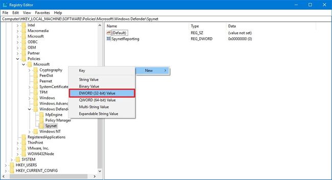 How to change Windows Defender Antivirus cloud-protection level on ...