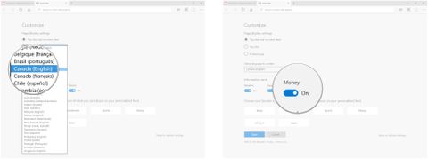 How to customize launch and tab options in Edge for Windows 10 ...