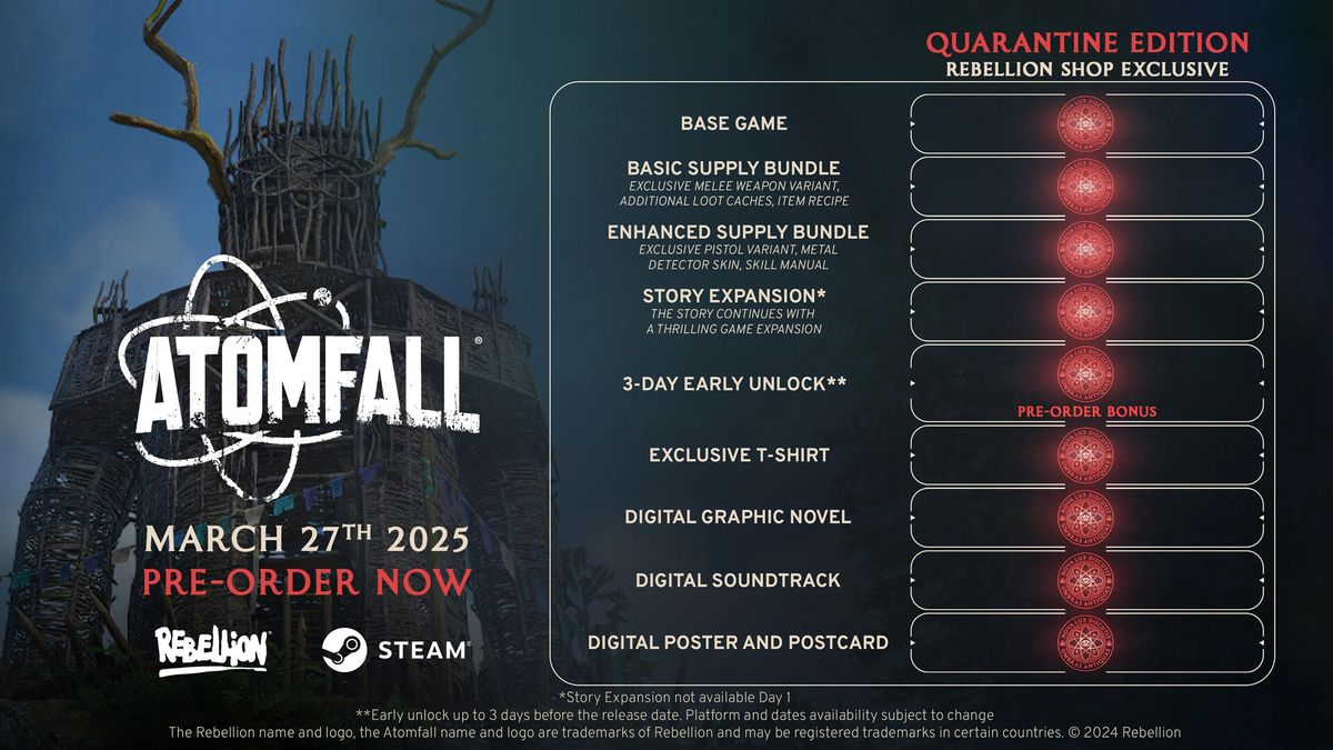 Atomfall preorder bonuses, editions, and where to buy it | Windows Central