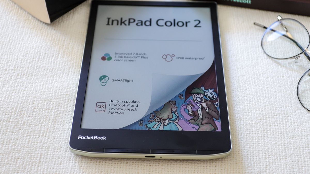 PocketBook InkPad Color 2 review: an old color screen on an improved ...