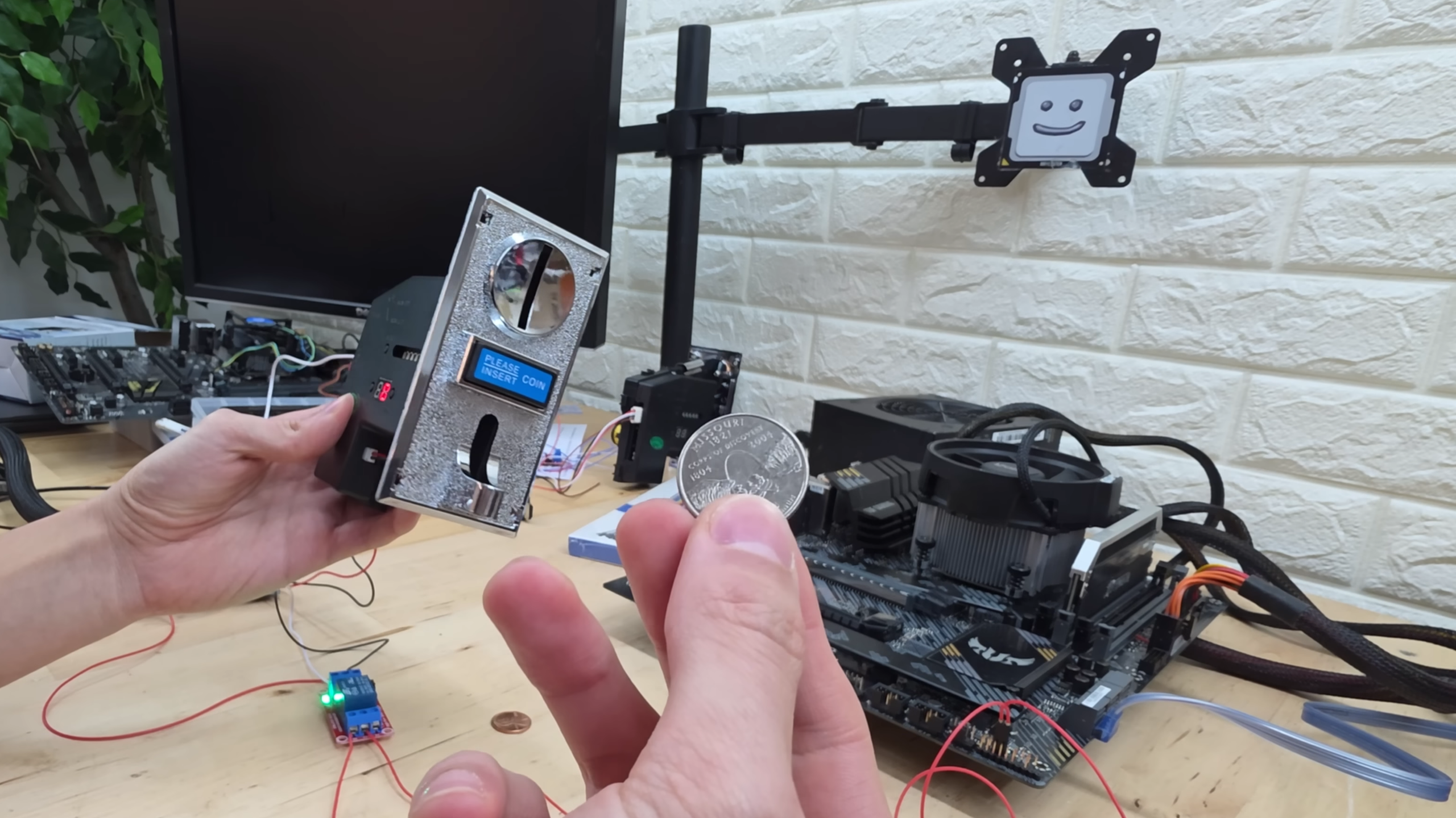 Gaming PC charges you quarters every time you want to power it on ...