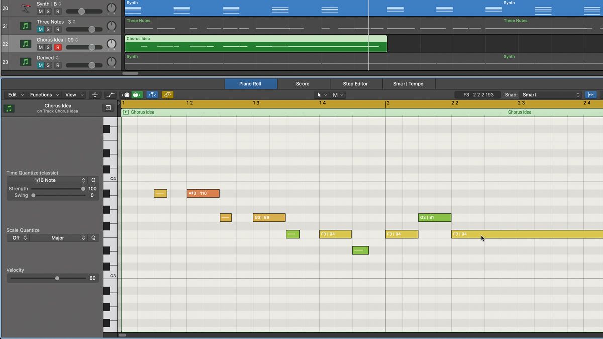 Songwriting basics: using music theory to help come up with a melody to ...