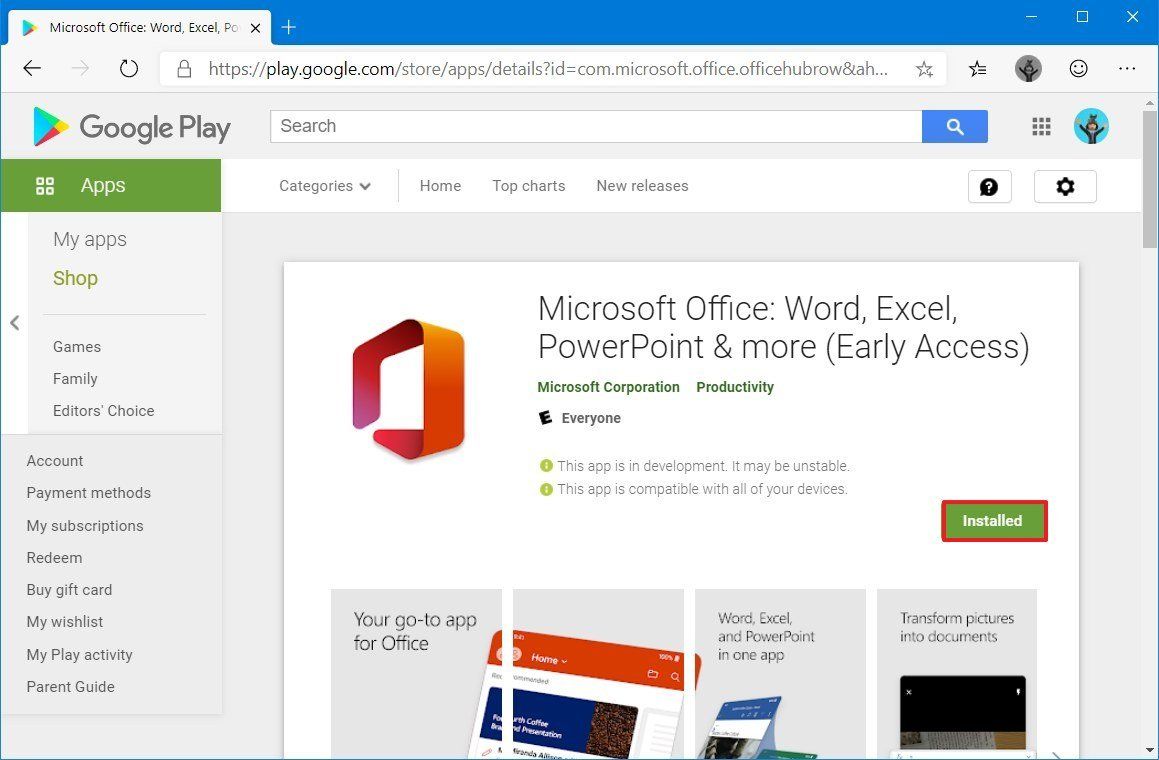 How to get started with the new Office app (preview) on Android ...