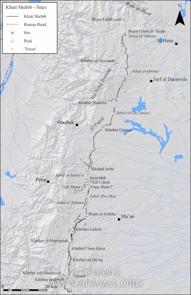 Photos: Ruins of Mysterious Wall Found in Jordan | Live Science