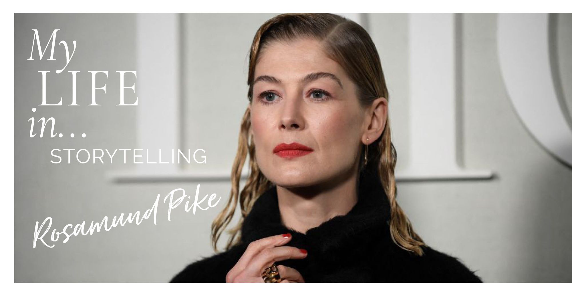 Rosamund Pike On Beauty And Ageing: "As An Actor, You Can Cheat Time ...