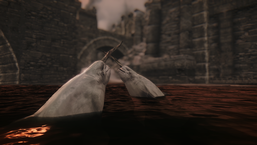 Add whales and other sea creatures to Skyrim with the Sea of Spirits ...
