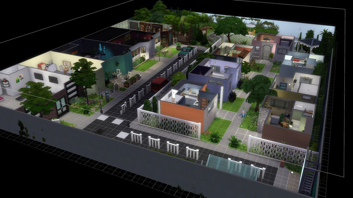 Unhinged Sims 4 player keeps building hidden village bunkers 'for ...